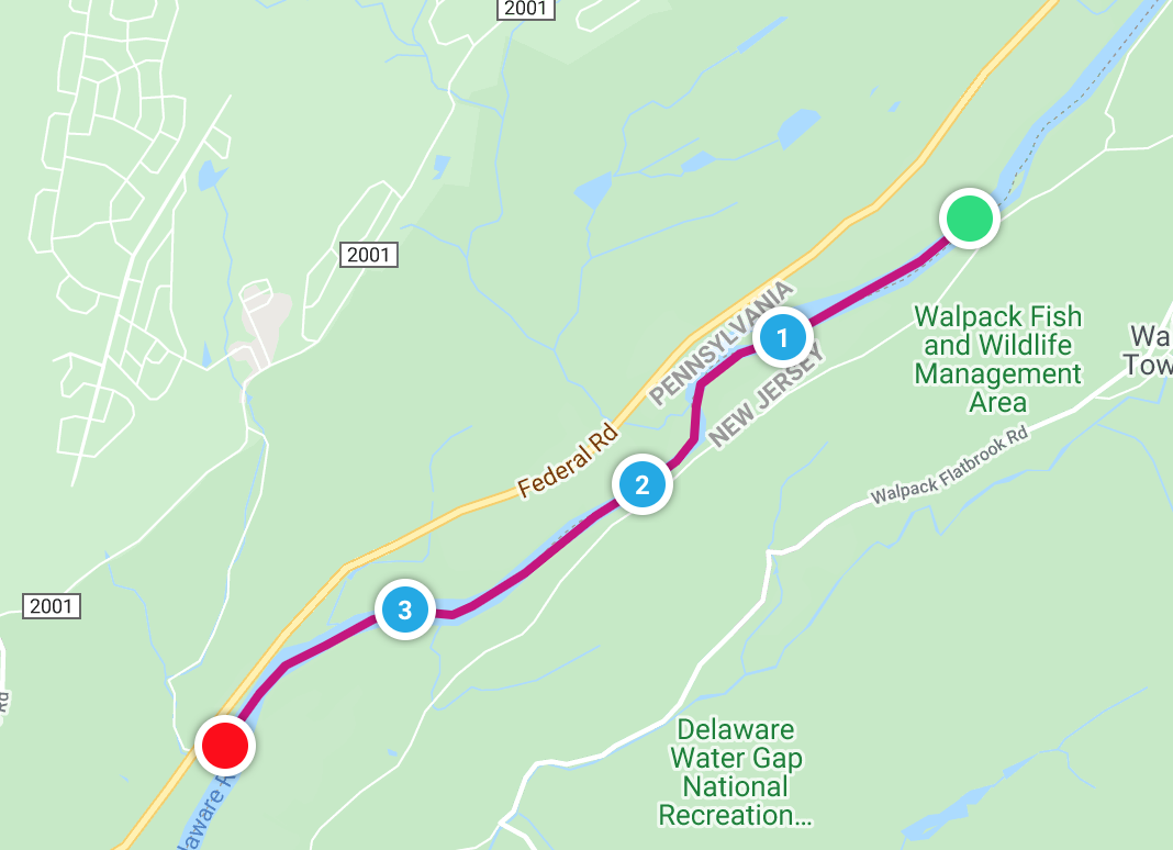 Delaware River Fly Tri Paddle Course - Trout Unlimited
