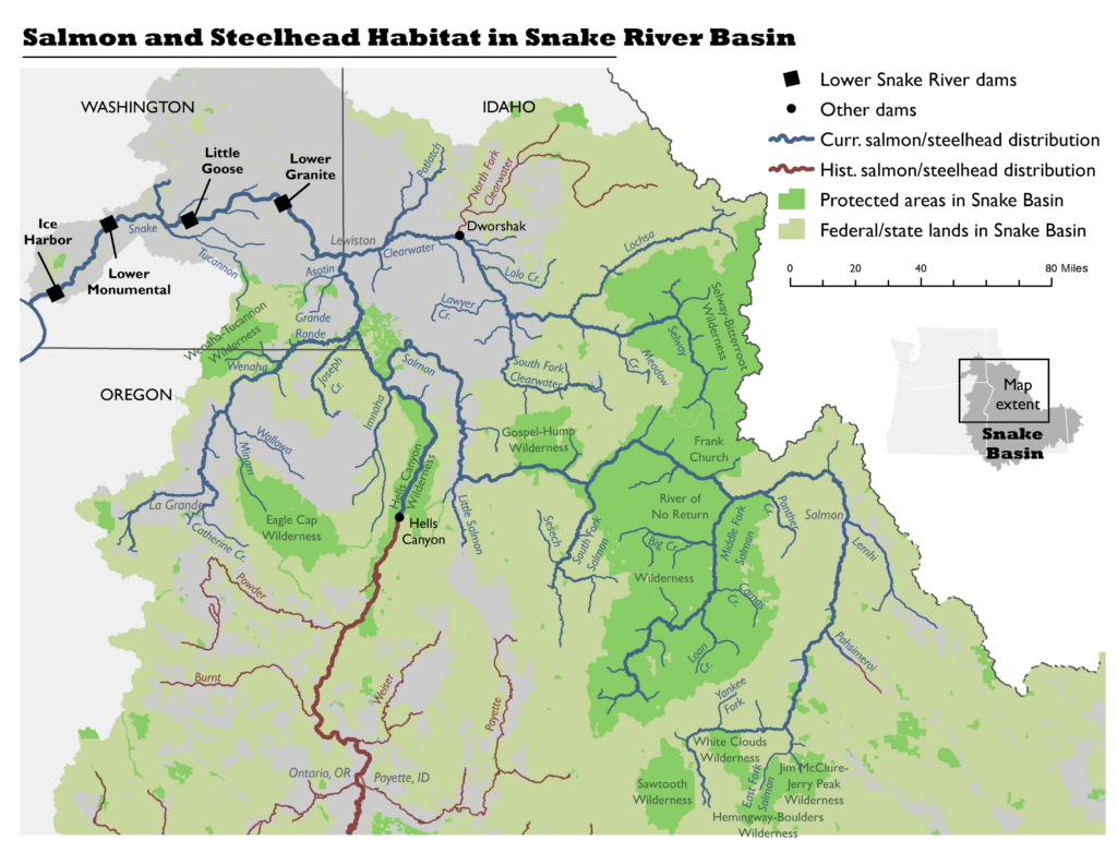 United States Map Snake River - United States Map