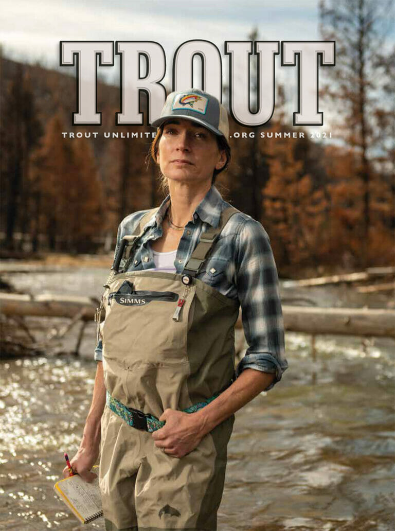 Behind The Cover: The Fire Issue Of TROUT Magazine - Trout Unlimited